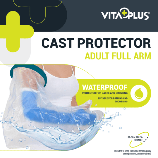 Cast Protectors - Adult Full Arm - VitaPlus